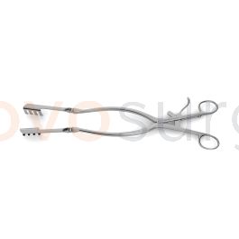 Beckmann-Adson Laminectomy Retractor, hinged arms, 4x4 prongs, 12-1/8 ...