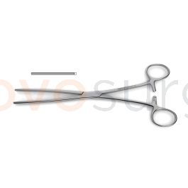 Doyen Intestinal Forceps, longitudinal serrations - Novo Surgical
