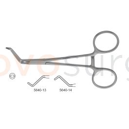 CV Elite - Kitzmiller Baby Vascular Clamp, cooley jaws, 5-1/4" (13.5 cm ...