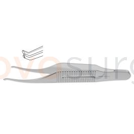 Troutman-Barraquer Corneal Utility Forceps, 1x2 teeth on 45 degree ...