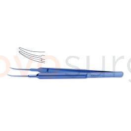 Tennant Titanium Tying Forceps, w/ guide pin & platform - Novo Surgical